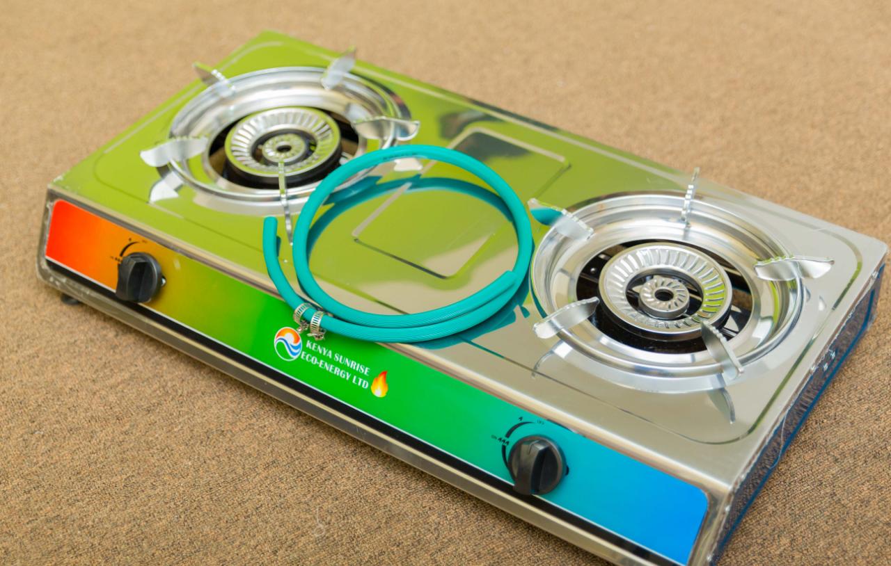 Double Burner Stove – Kenya Sunrise Eco-Energy